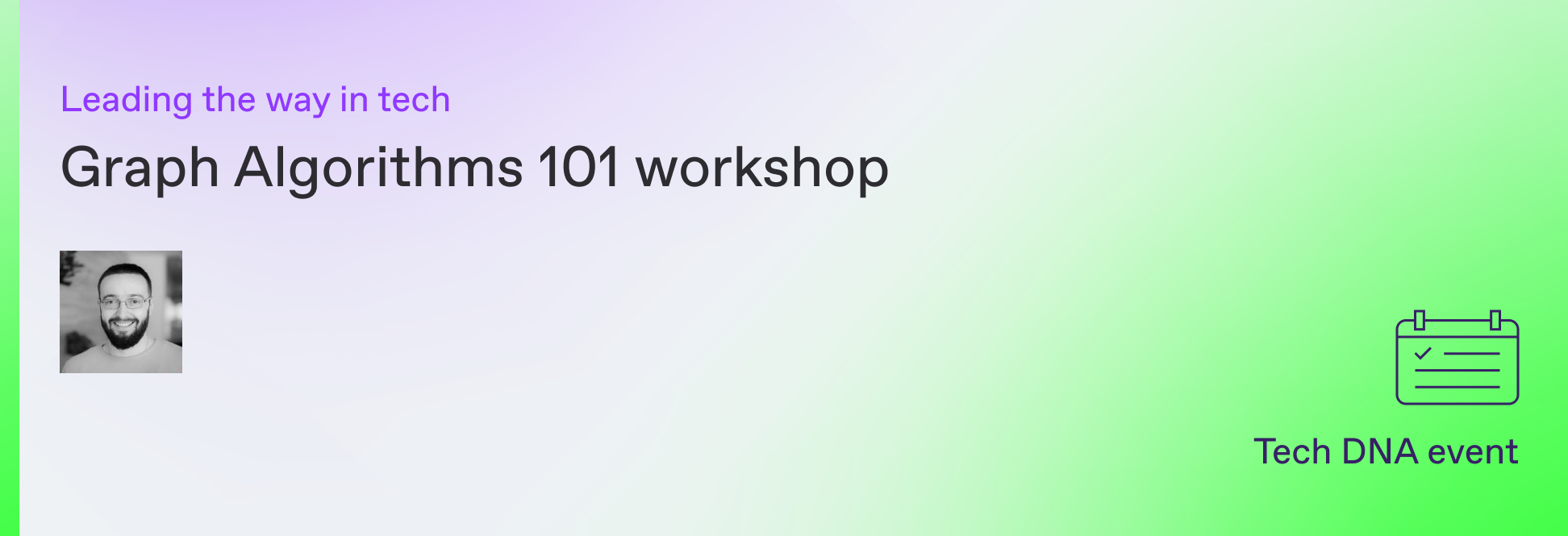 Event: Graph Algorithms 101 workshop